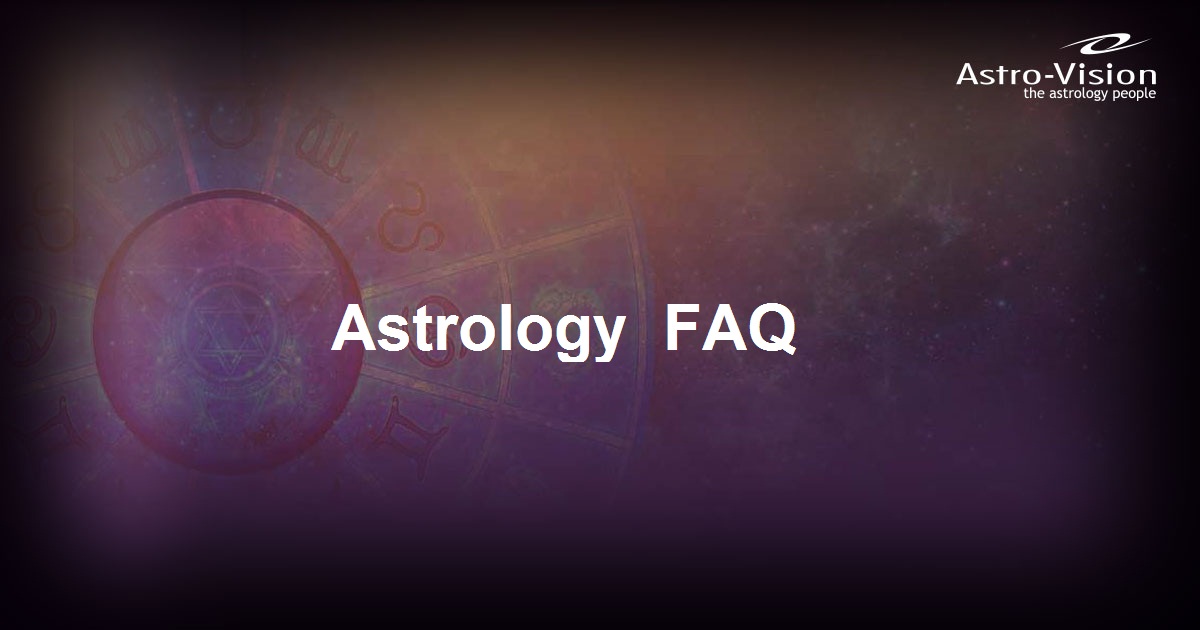 FAQ - IndianAstrologySoftware.com
